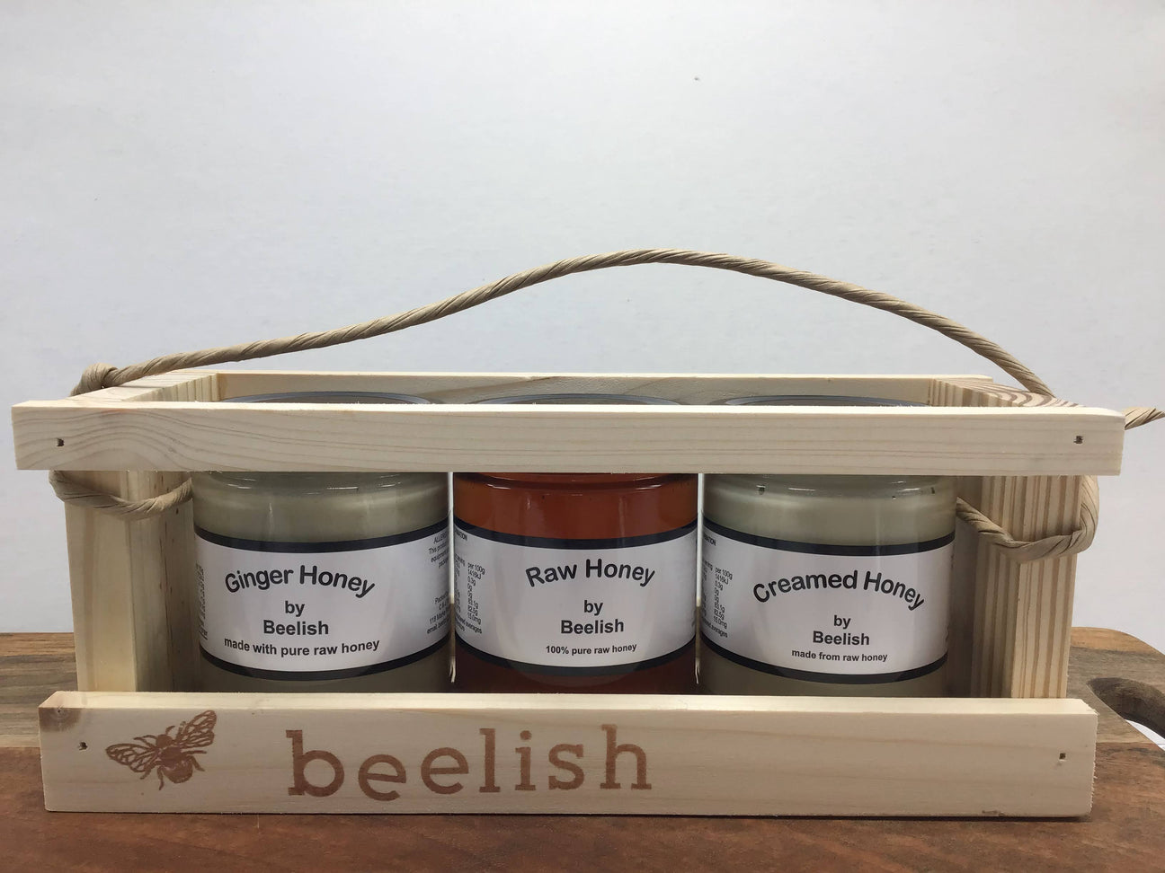 Honey Crate - 3 Jars of honey varieties – Beelish